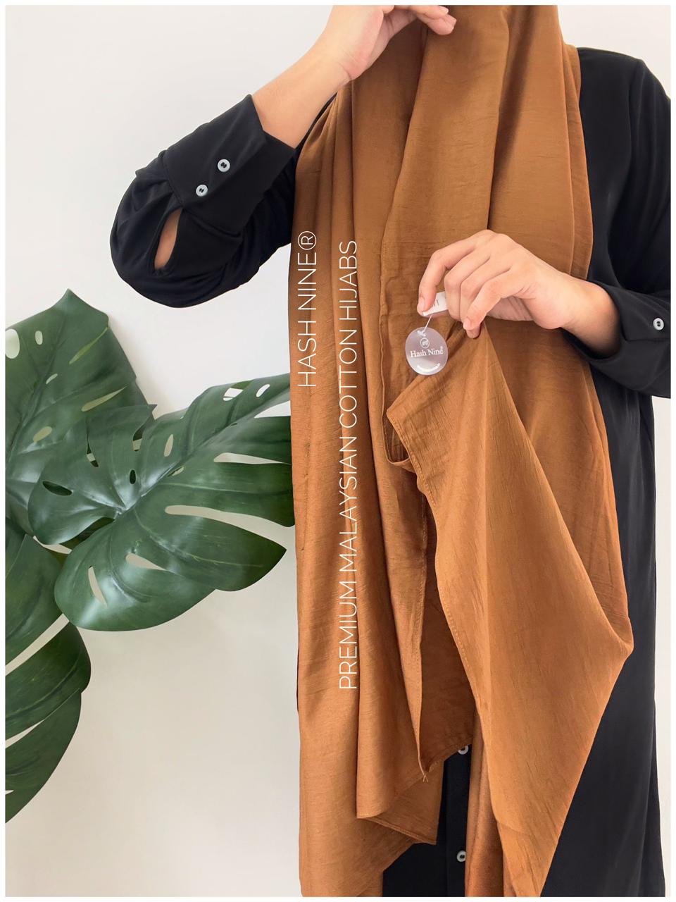 Malaysian Cotton Hijab – Mehar by Sameena